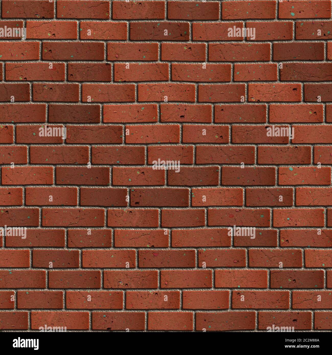 Dark Red Brick Wall. Seamless Tileable Texture Stock Photo - Alamy