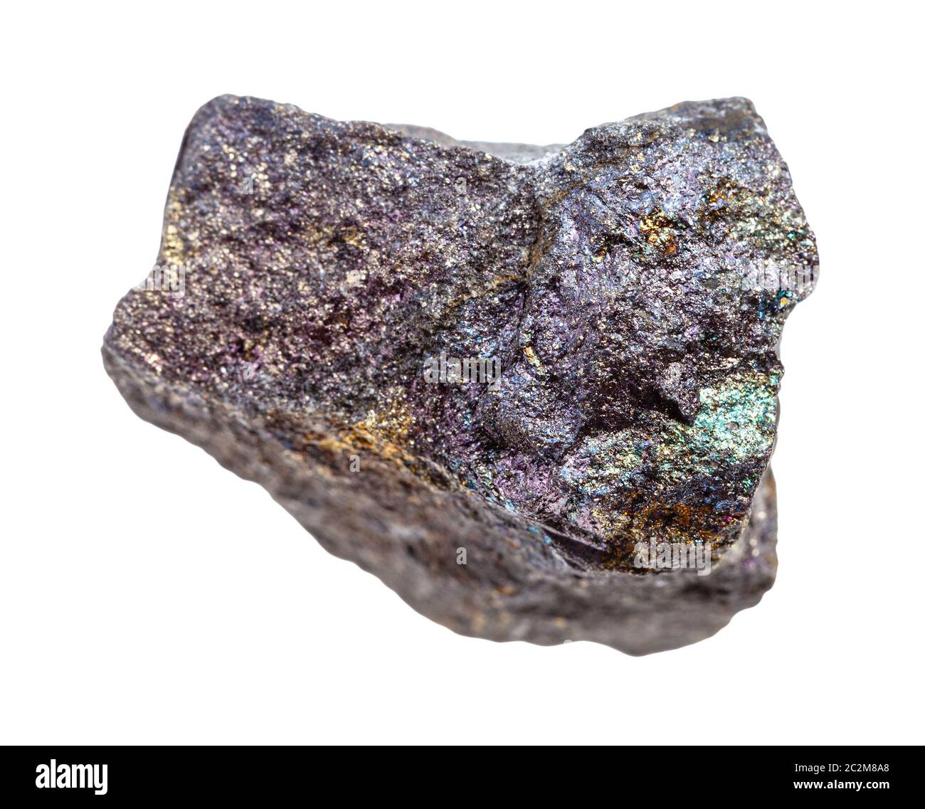 closeup of sample of natural mineral from geological collection - piece ...