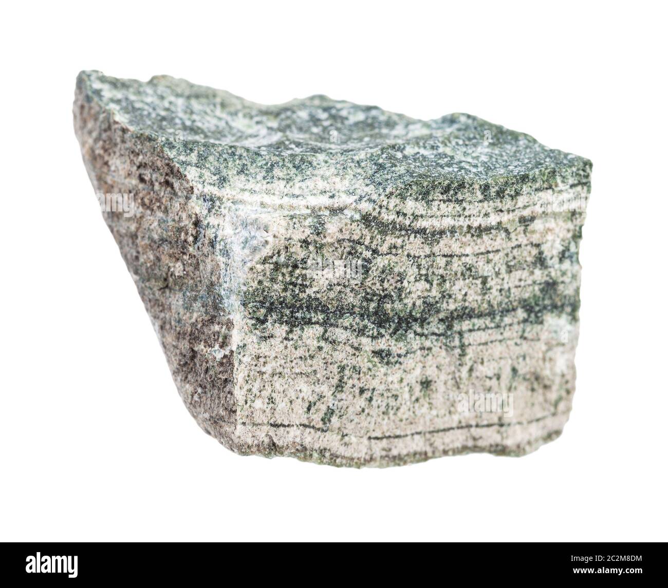 closeup of sample of natural mineral from geological collection - piece ...