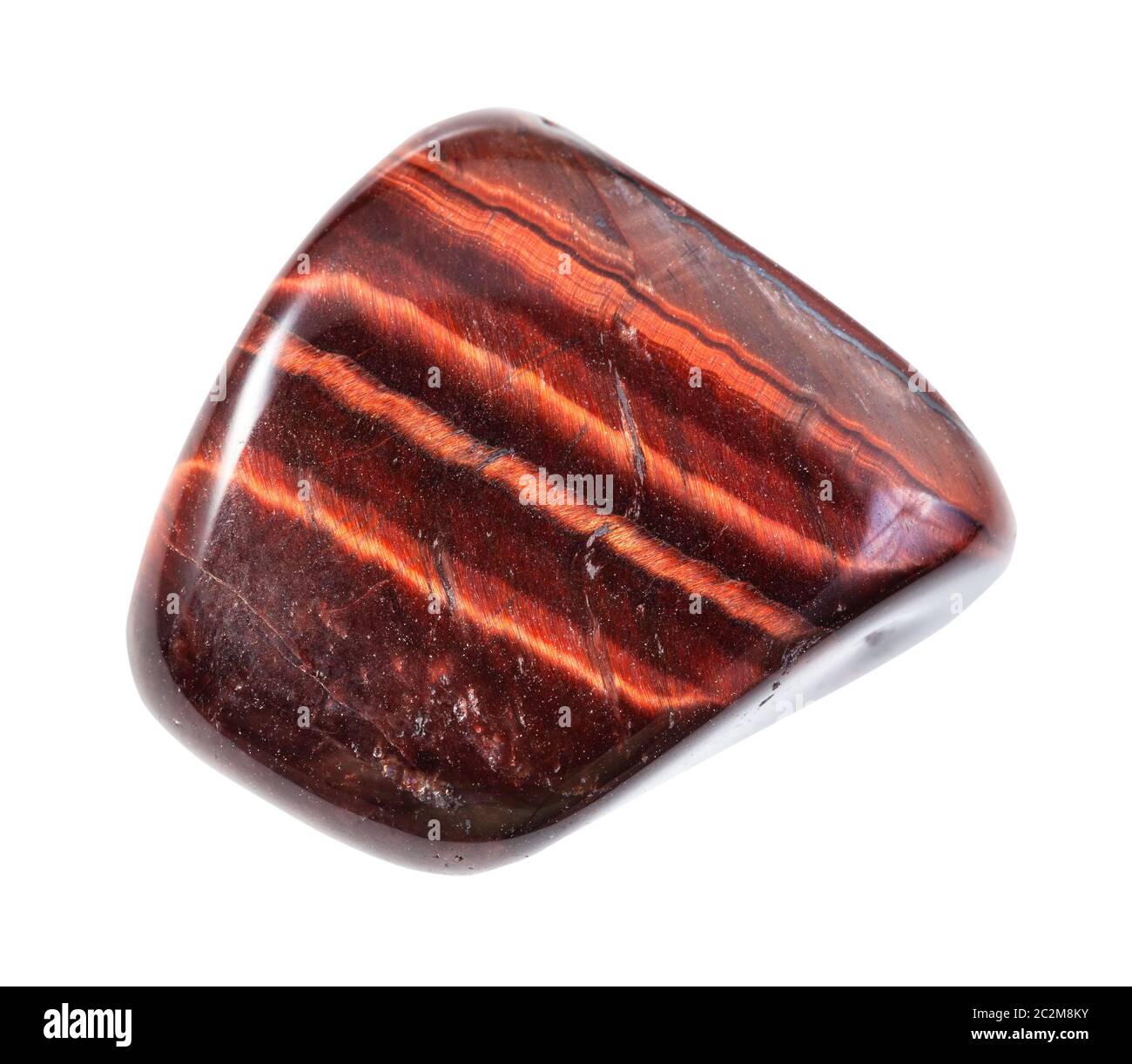 closeup of sample of natural mineral from geological collection ...