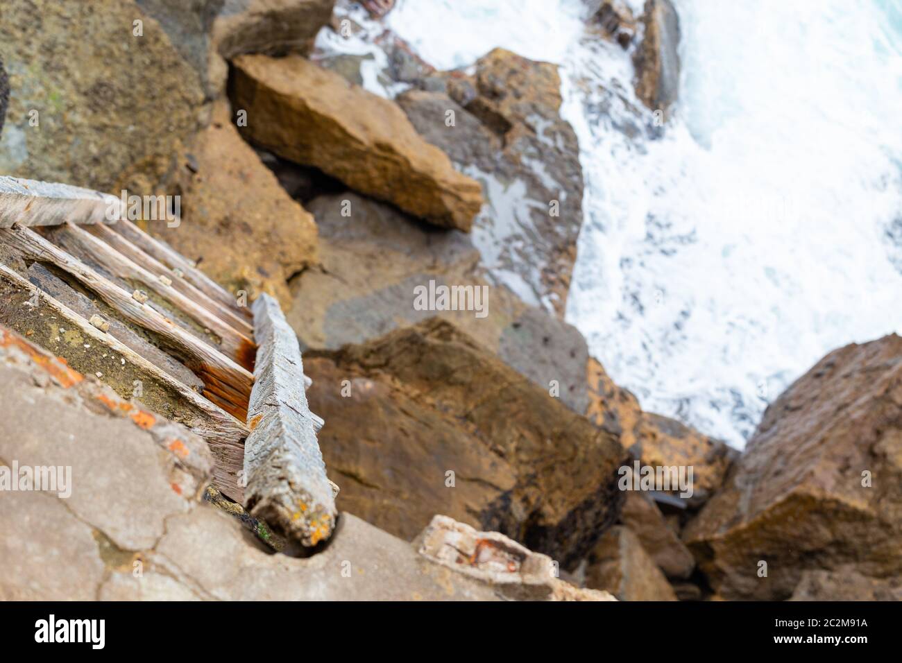 Wooden Rock Ladder High Resolution Stock Photography and Images - Alamy