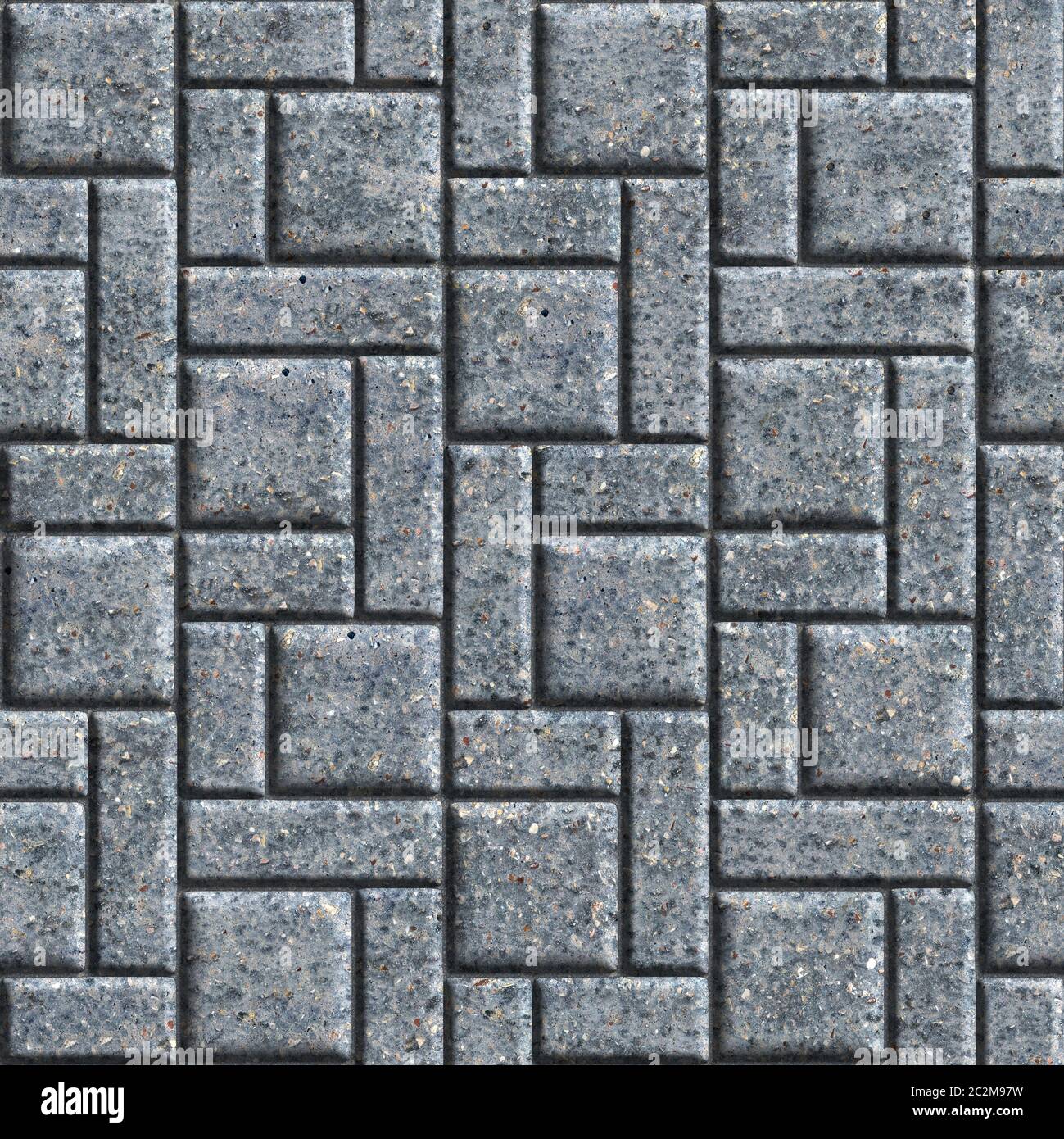 Gray Pavement - Rectangular and Square. Seamless Tileable Texture Stock ...