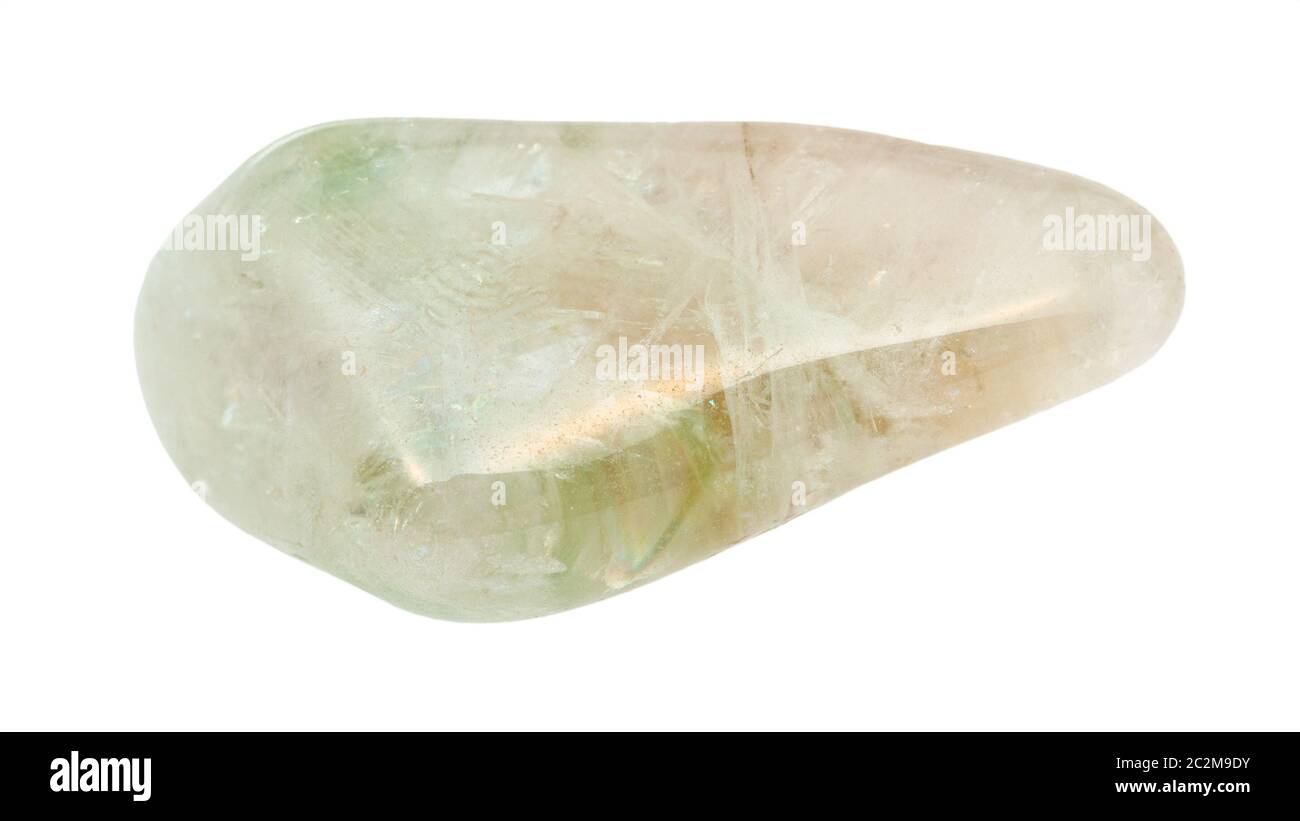 closeup of sample of natural mineral from geological collection ...