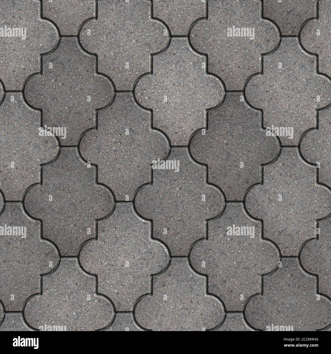 Gray Figured Pavement. Seamless Tileable Texture Stock Photo - Alamy