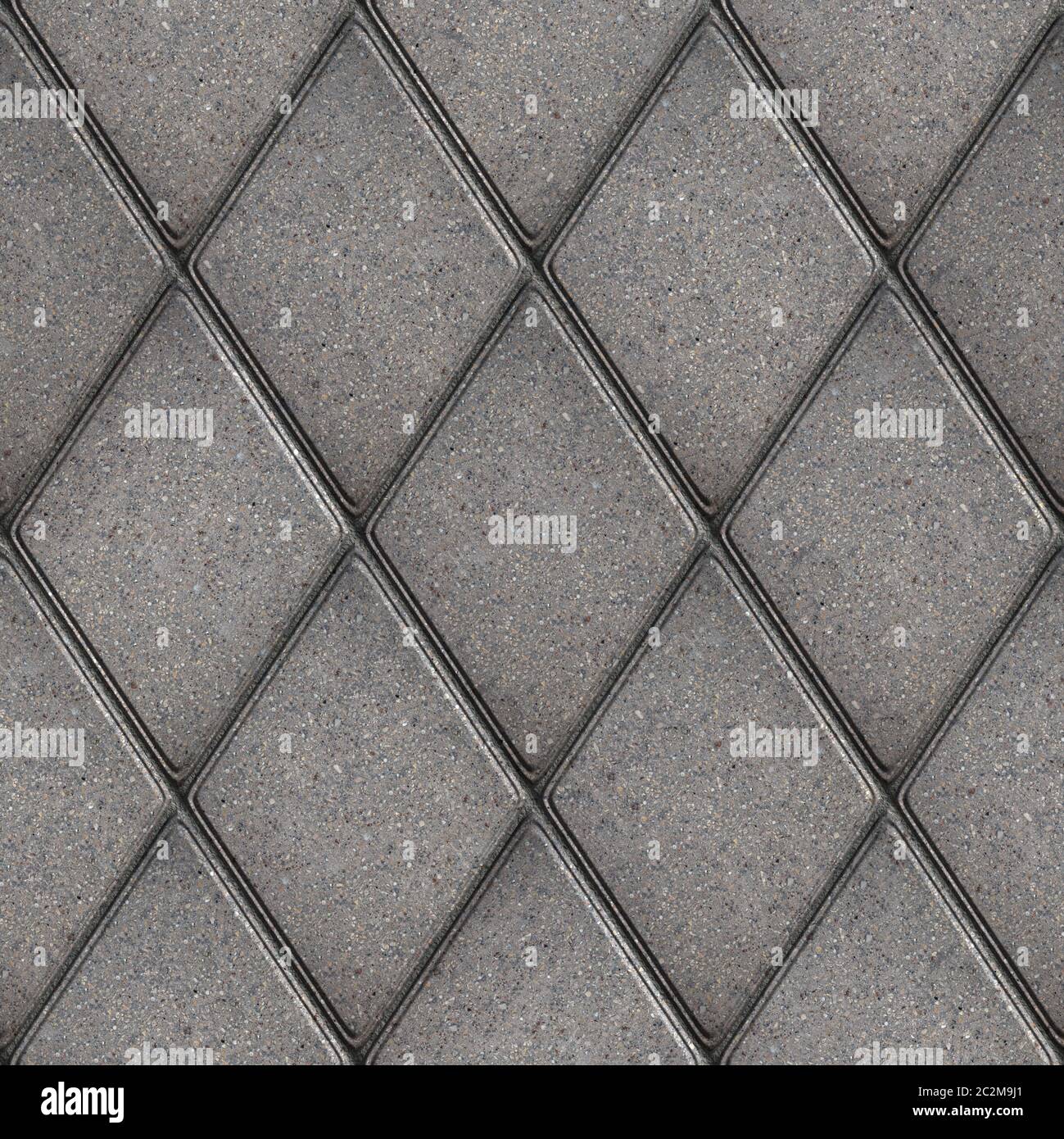 Gray Rhombus Pavement. Seamless Tileable Texture Stock Photo - Alamy