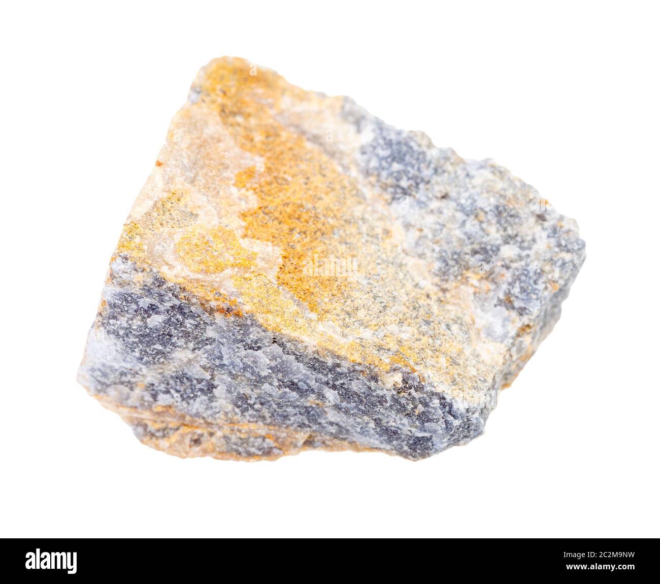 closeup of sample of natural mineral from geological collection - raw ...