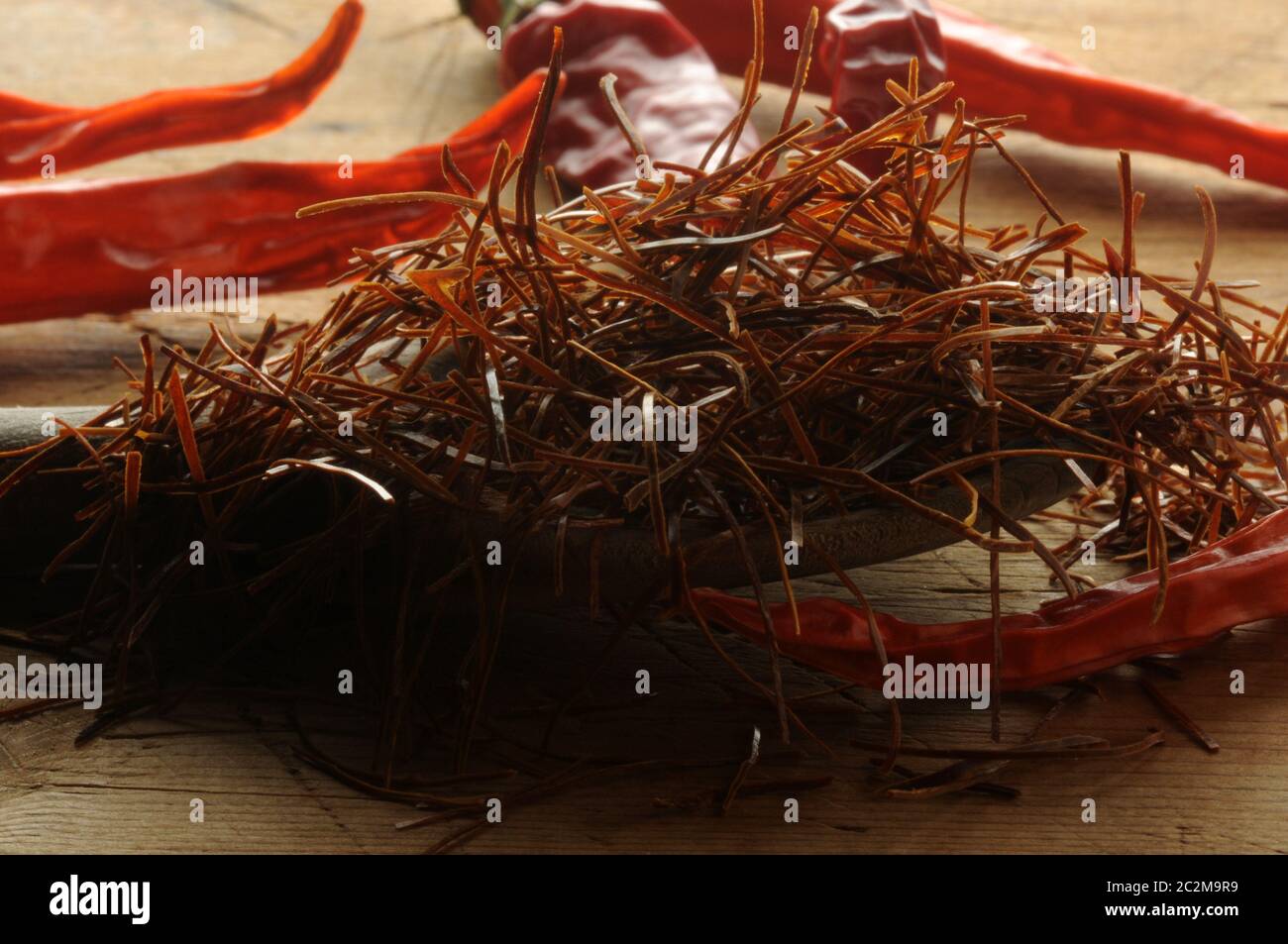 Red chilli threads hi-res stock photography and images - Alamy