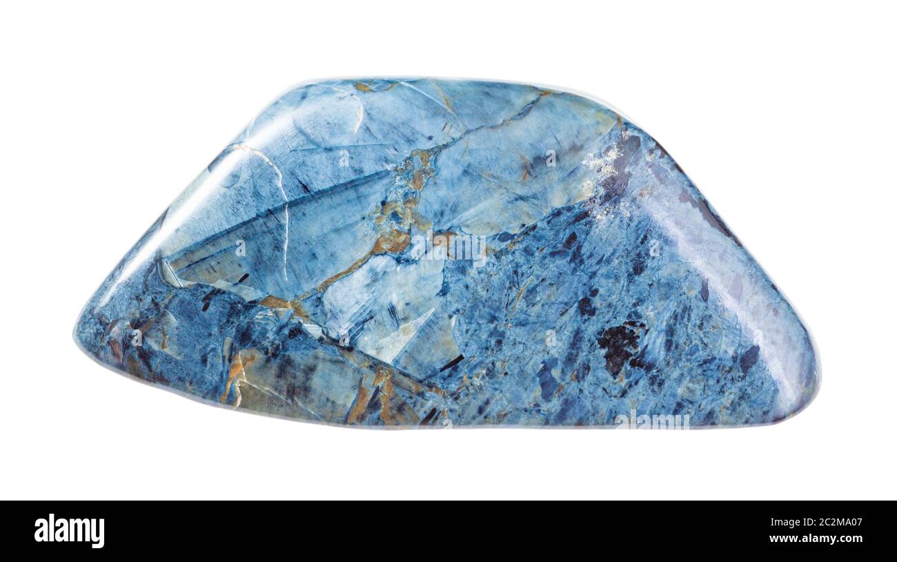 closeup of sample of natural mineral from geological collection ...