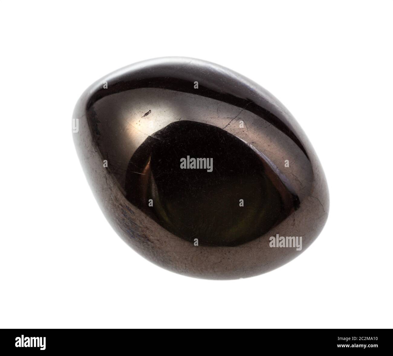 closeup of sample of natural mineral from geological collection ...