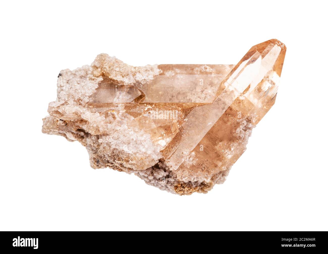 closeup of sample of natural mineral from geological collection - raw ...