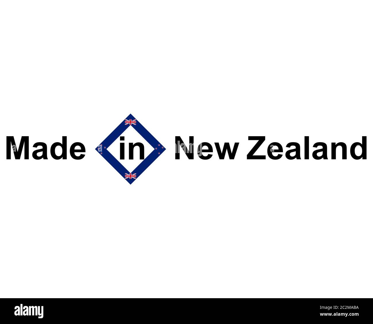 Made in new zealand symbol hi-res stock photography and images - Alamy