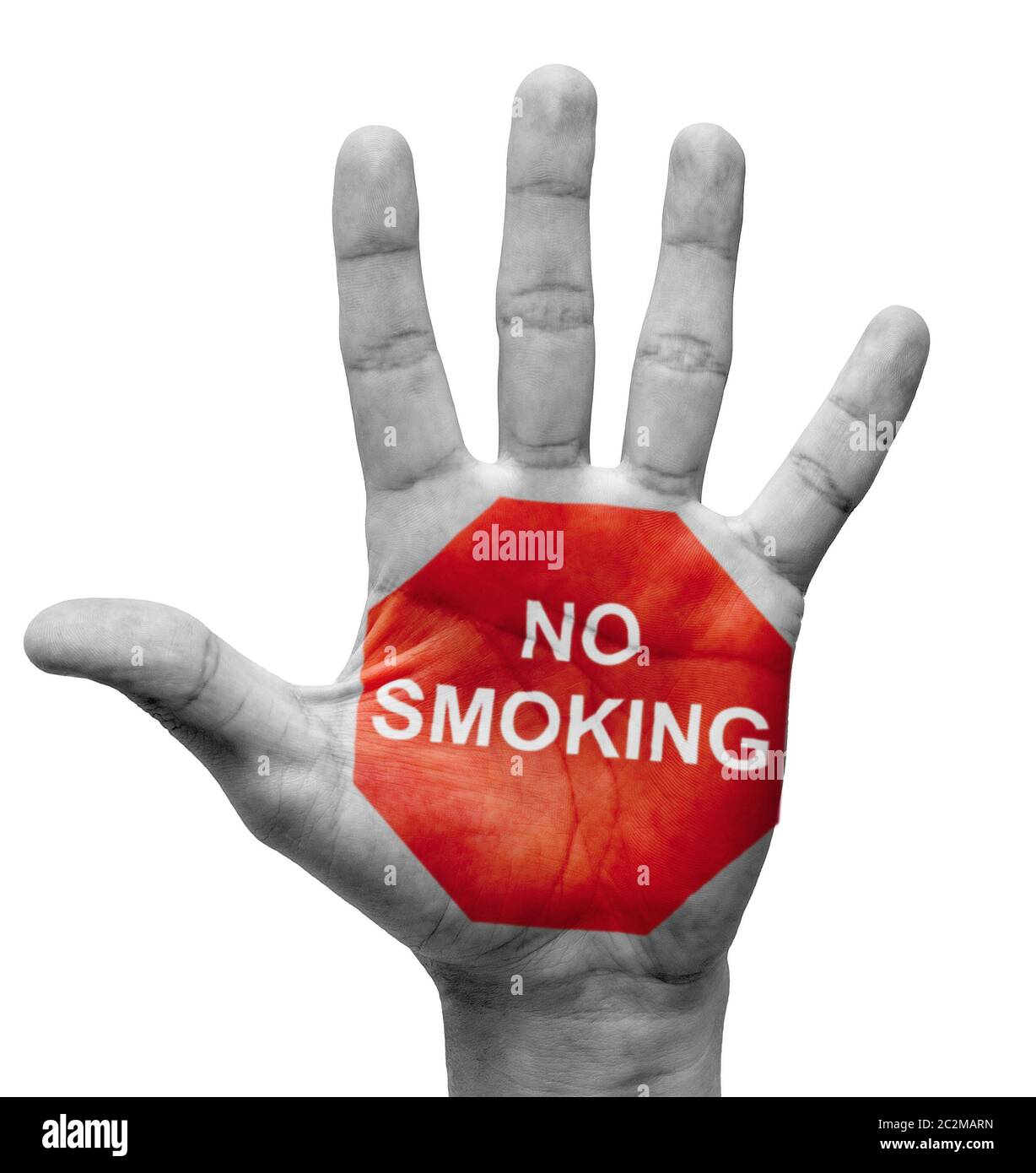 Hand painted no smoking sign hi-res stock photography and images - Alamy