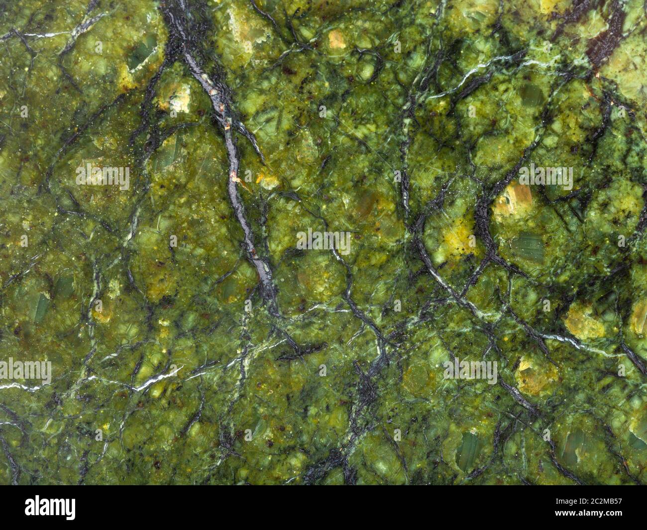 background from polished natural serpentinite rock close up Stock Photo ...