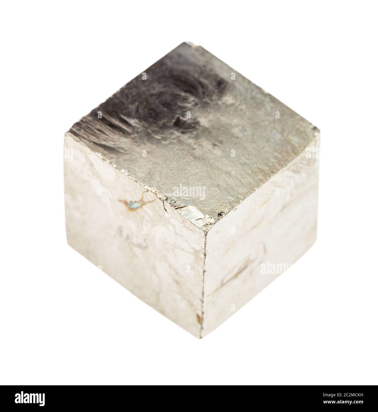 closeup of sample of natural mineral from geological collection ...