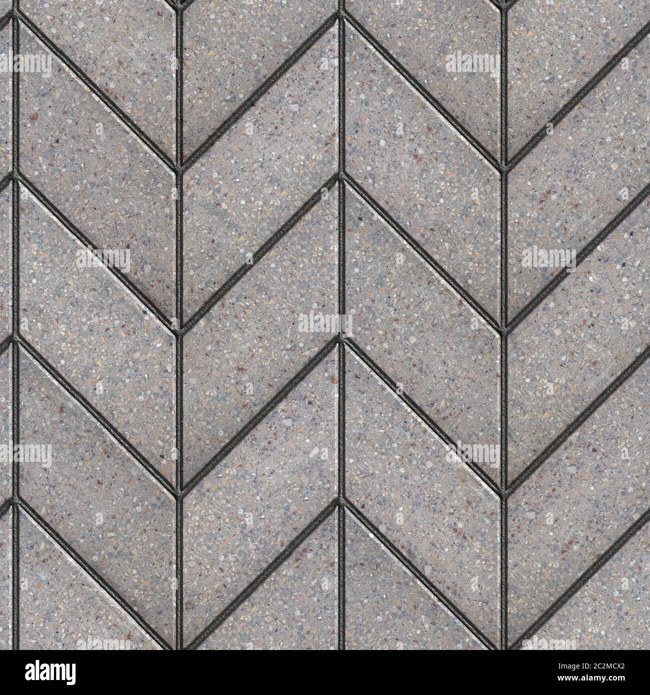 Gray Figured Parallelogram Pavement Laying as Spikelet . Seamless ...