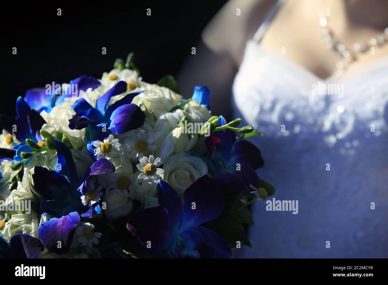 The bride holds a wedding bouquet Stock Photo - Alamy