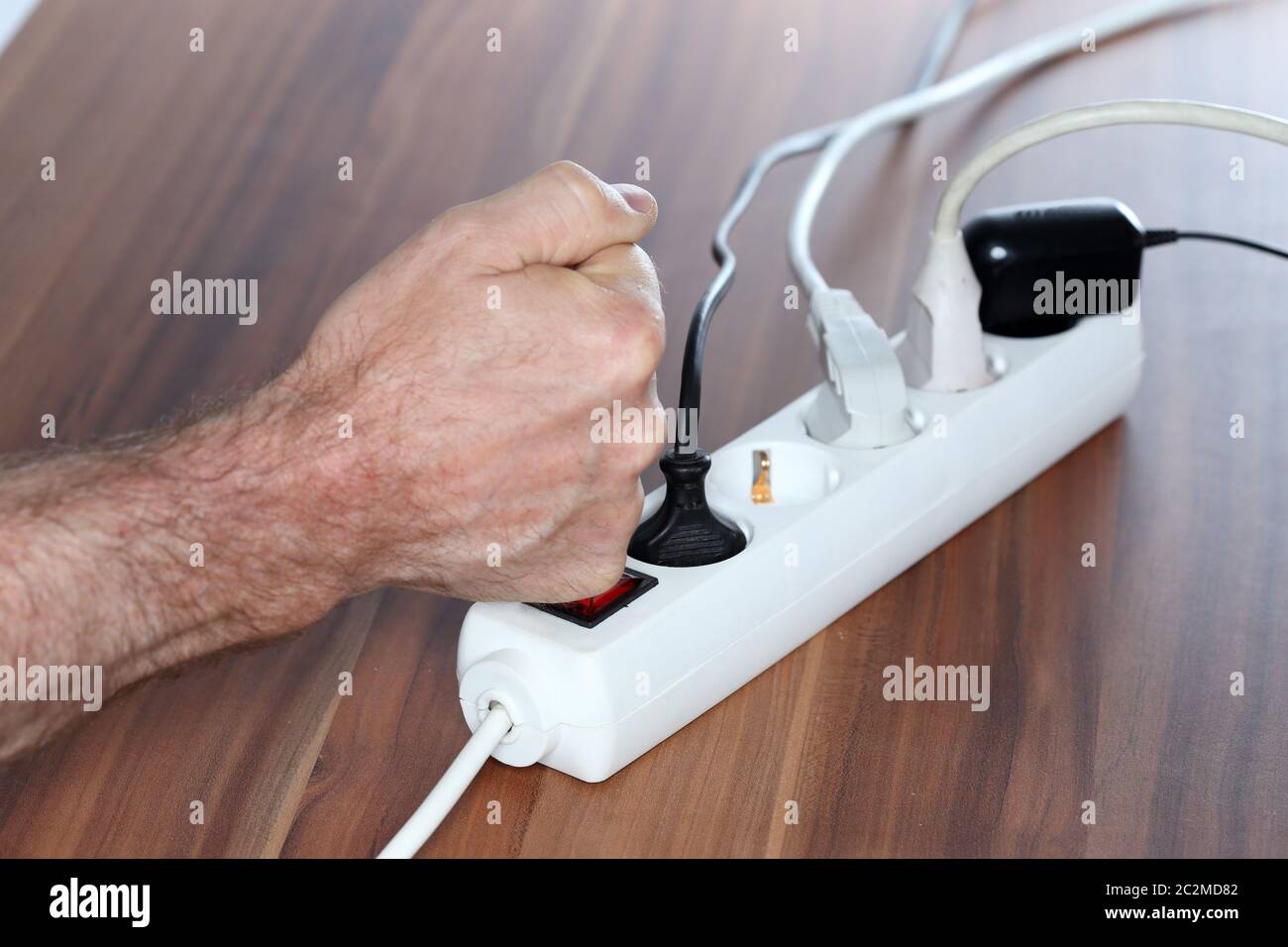 shut down a device, for saving energy Stock Photo - Alamy