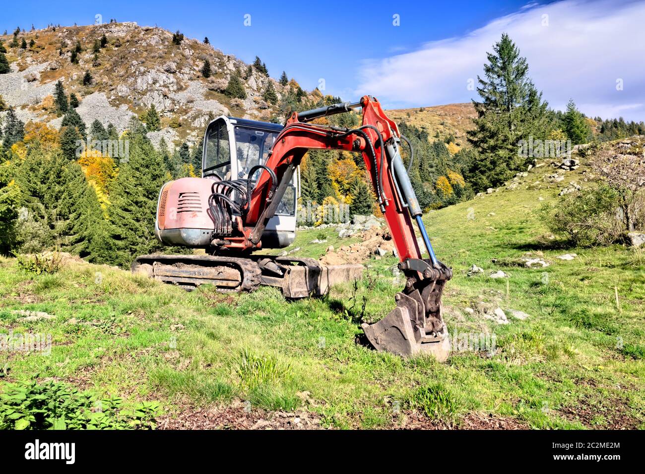 Landscape digger hi-res stock photography and images - Alamy