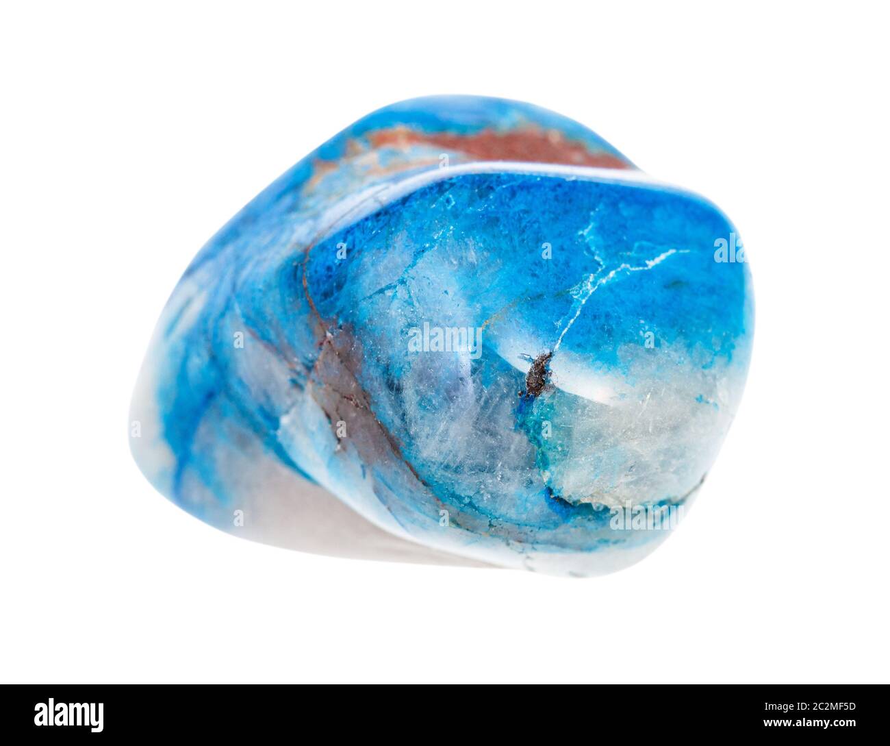 closeup of sample of natural mineral from geological collection ...