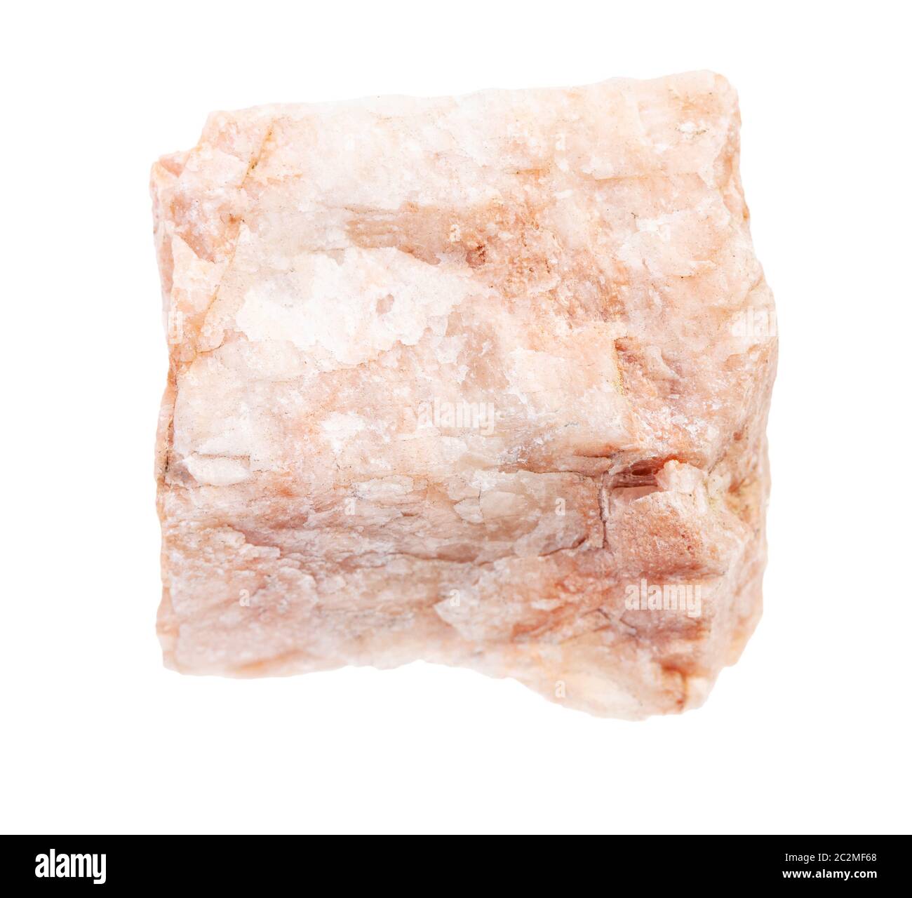 closeup of sample of natural mineral from geological collection - rough ...