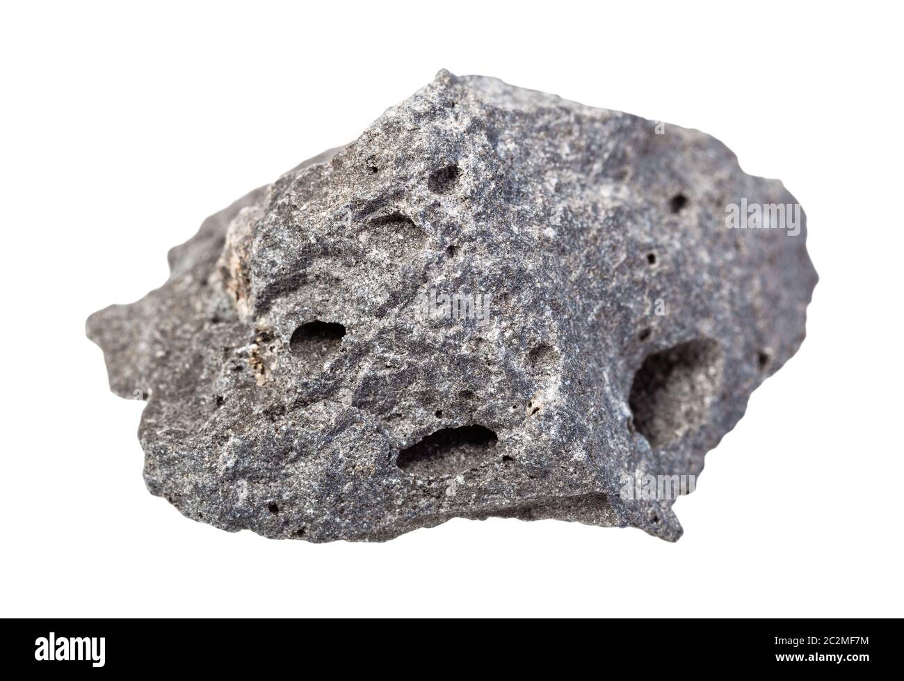 Basalt rock sample Cut Out Stock Images & Pictures - Alamy
