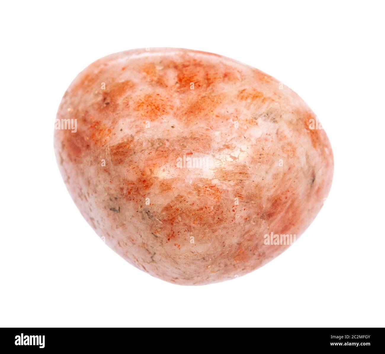 closeup of sample of natural mineral from geological collection ...