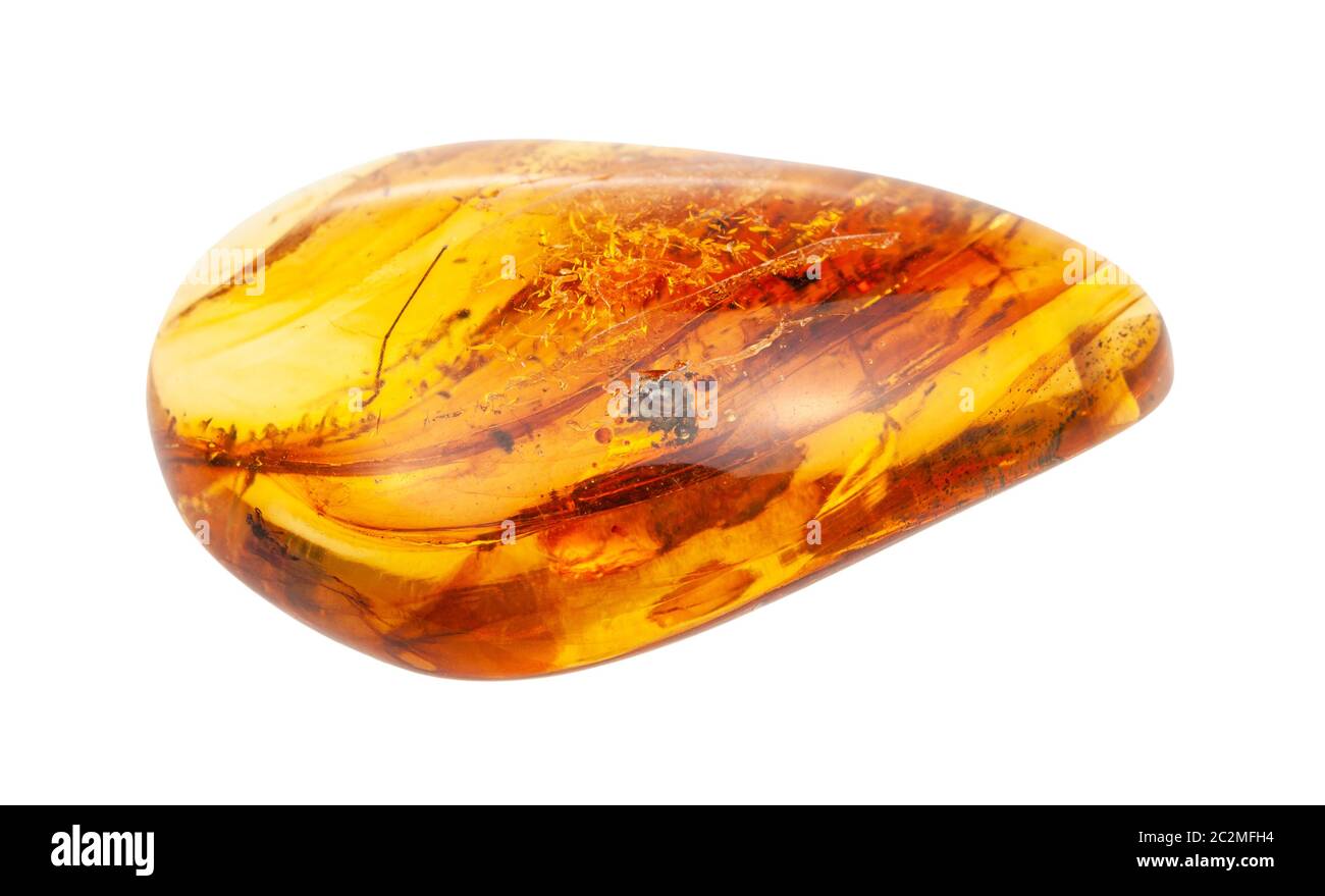 closeup of sample of natural mineral from geological collection ...