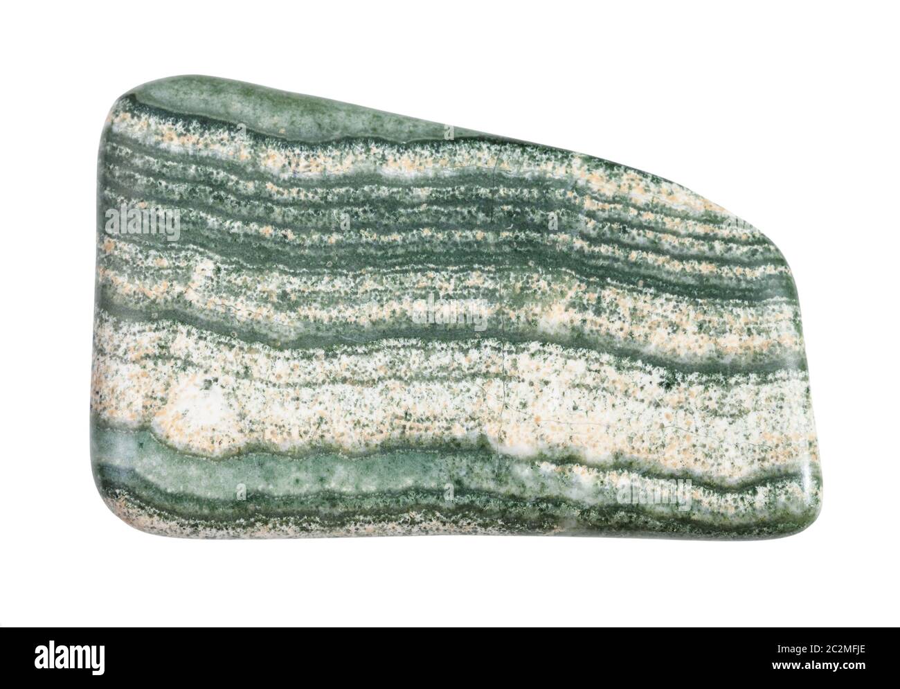 closeup of sample of natural mineral from geological collection ...