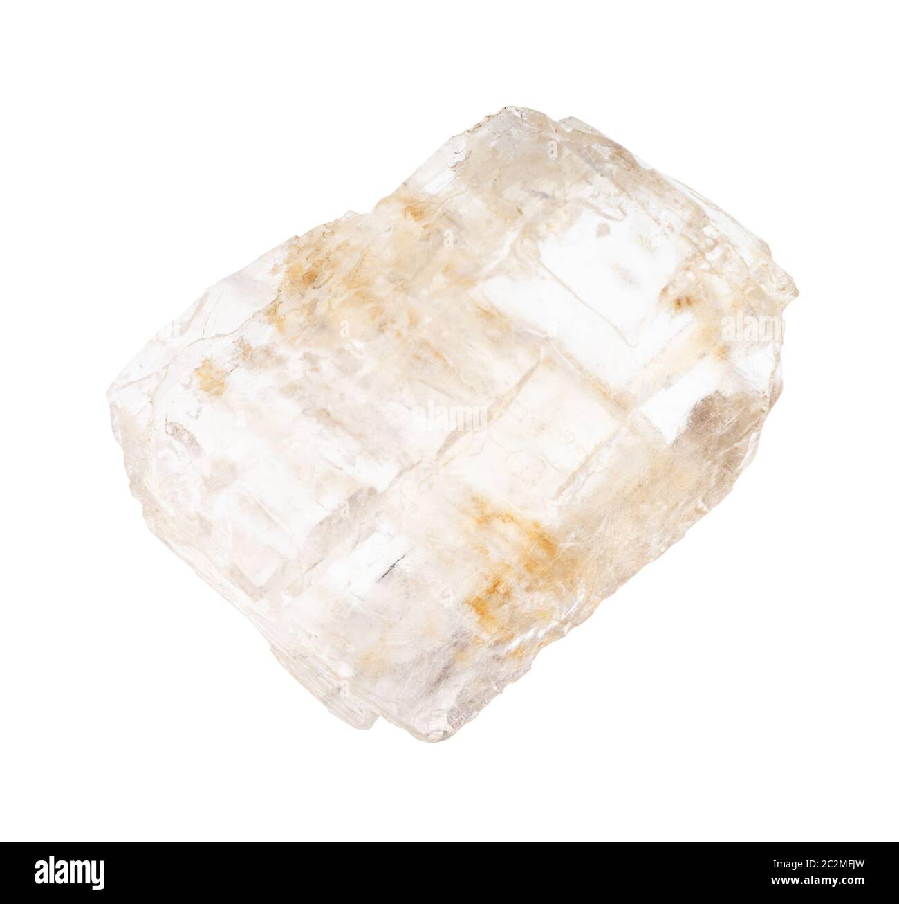 closeup of sample of natural mineral from geological collection ...