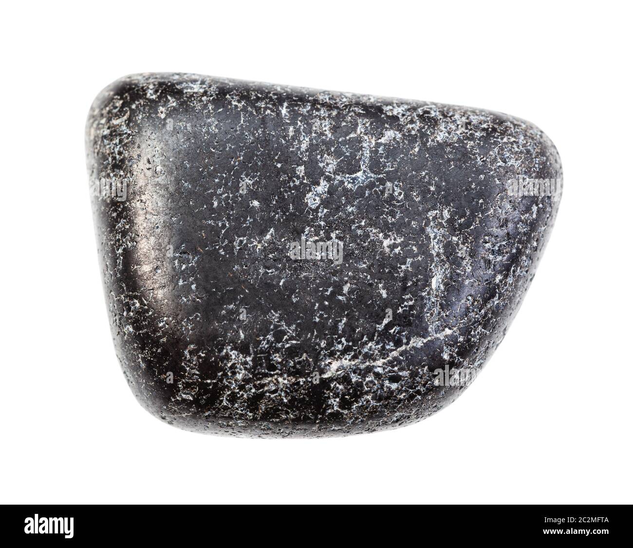 closeup of sample of natural mineral from geological collection ...