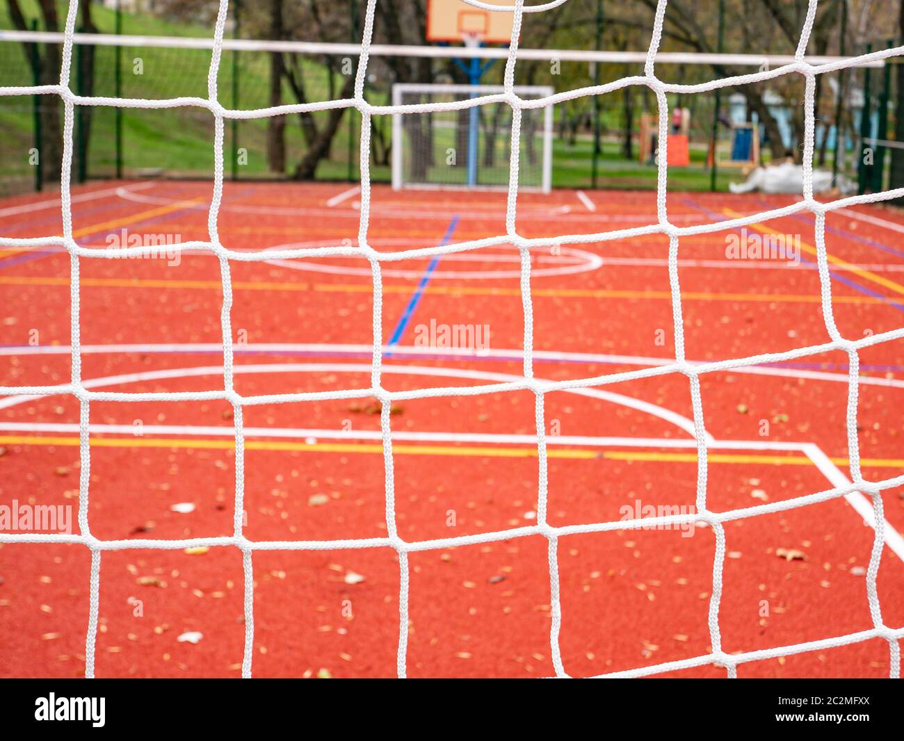 Handball playground hi-res stock photography and images - Alamy