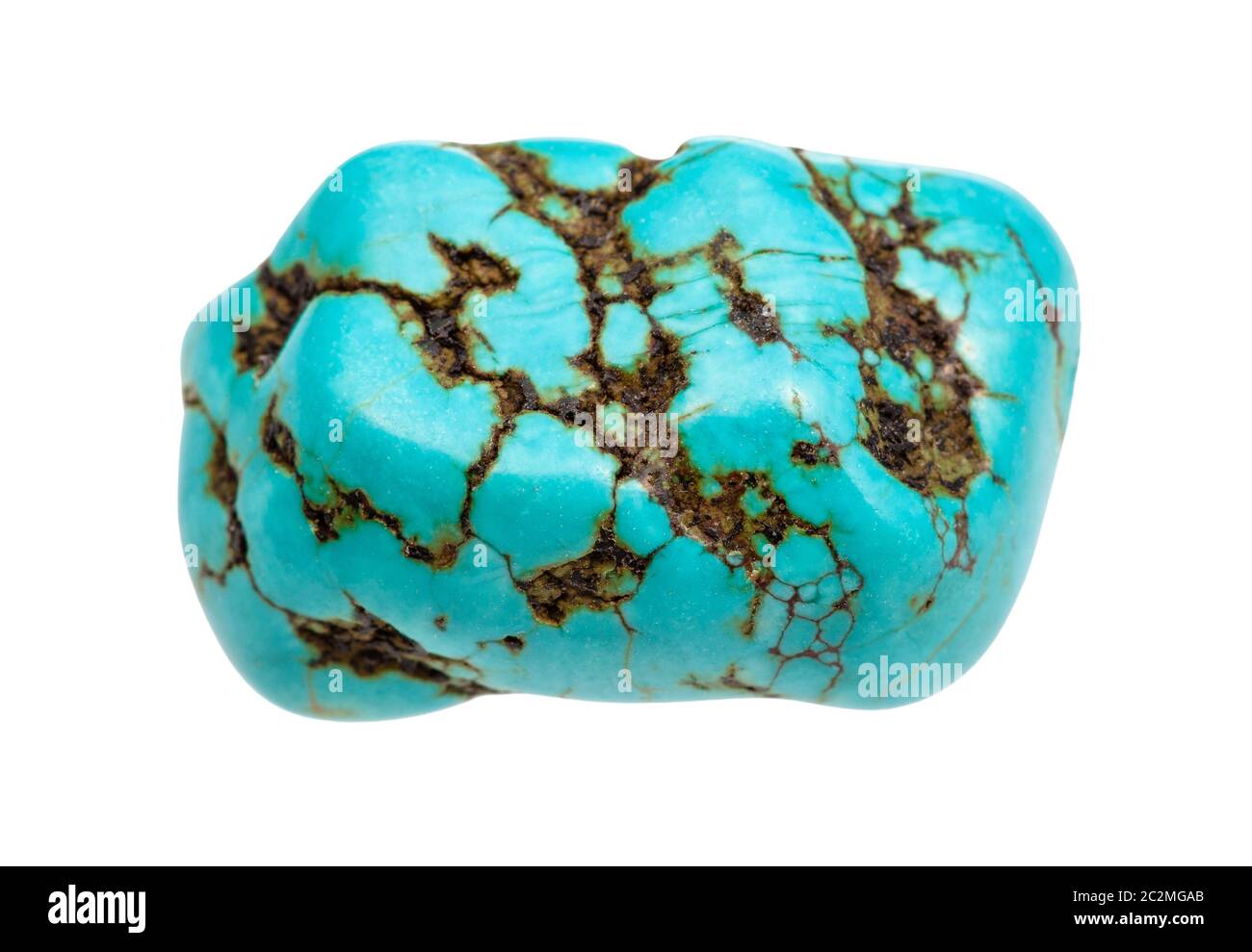 closeup of sample of natural mineral from geological collection ...