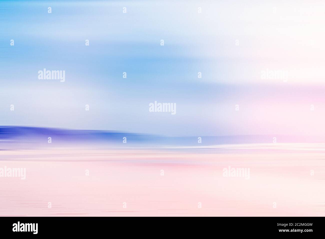 Abstract sea background, long exposure view of dreamy ocean coast in ...