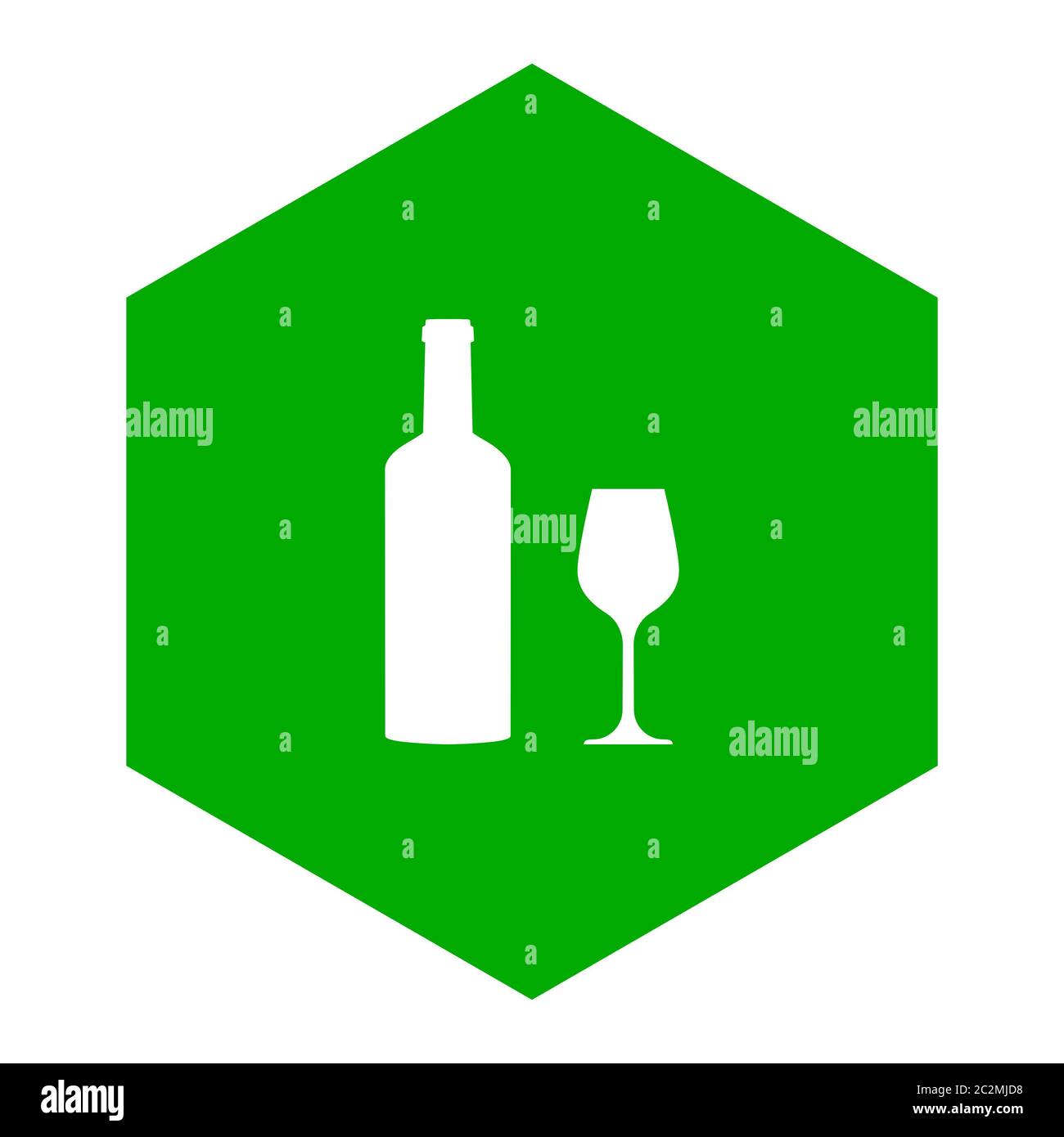 Wine glass and comb Stock Photo - Alamy