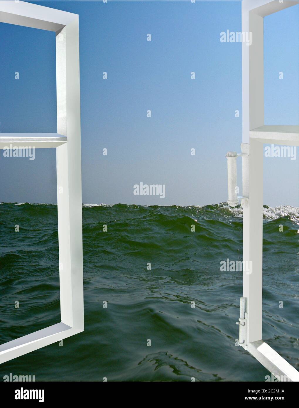 Waves window hi-res stock photography and images - Alamy