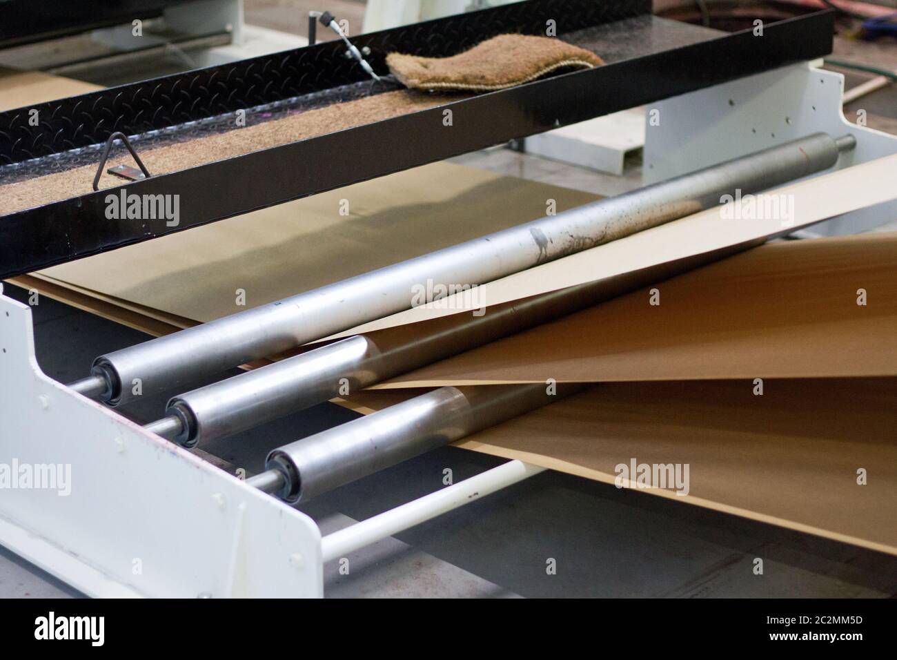 machine paper at the factory automated line, close up Stock Photo - Alamy