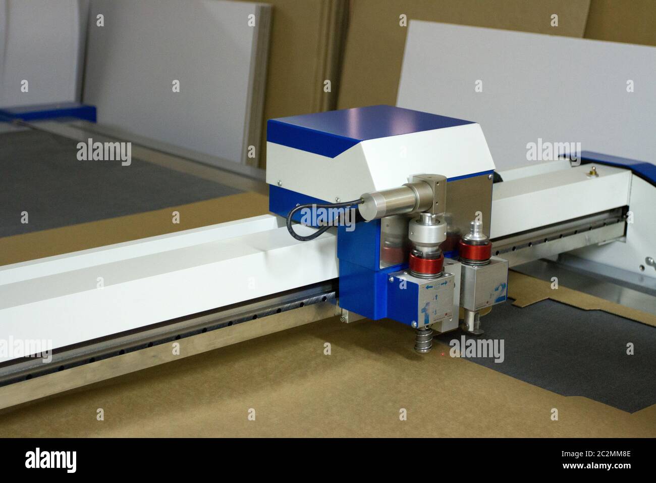 3d laser cutting plotter Stock Photo - Alamy