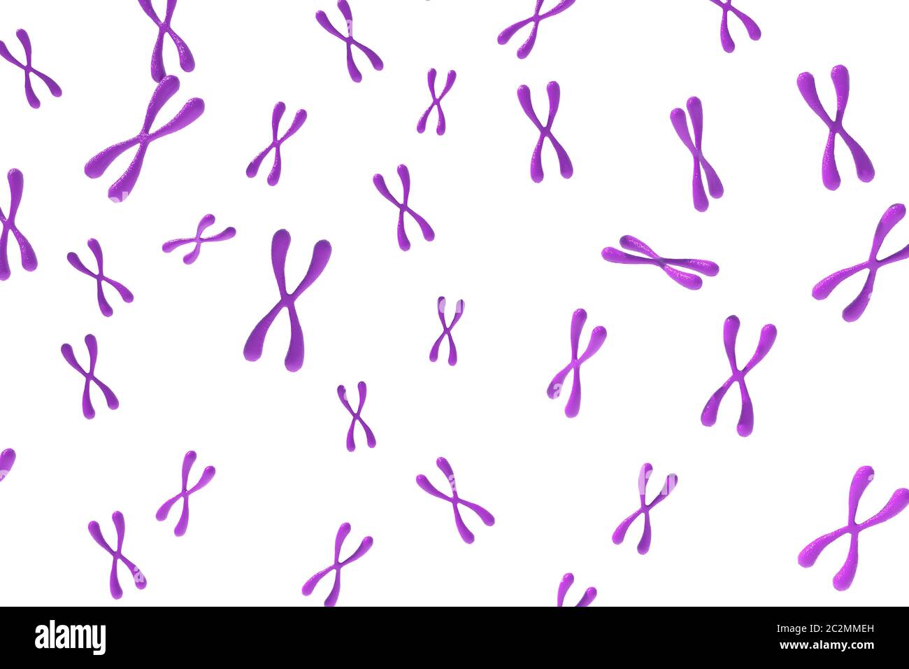 3d rendering of Chromosome Abstract Scientific Background, 3d ...