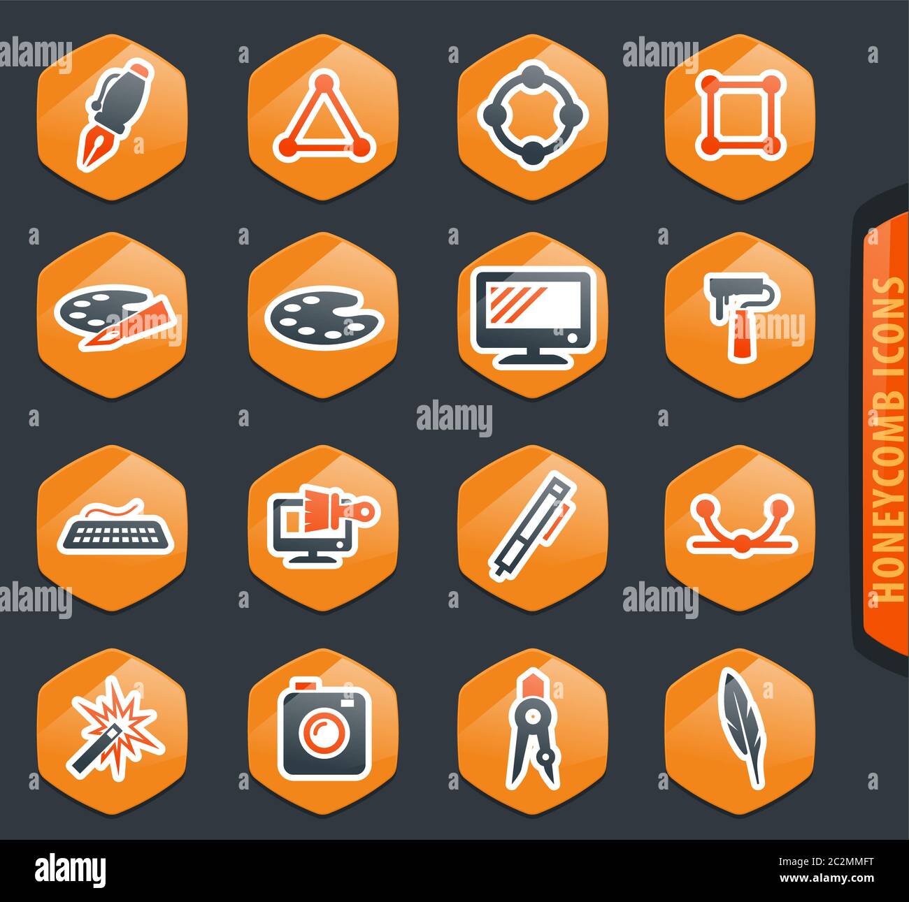 Design vector icons for user interface design Stock Photo - Alamy