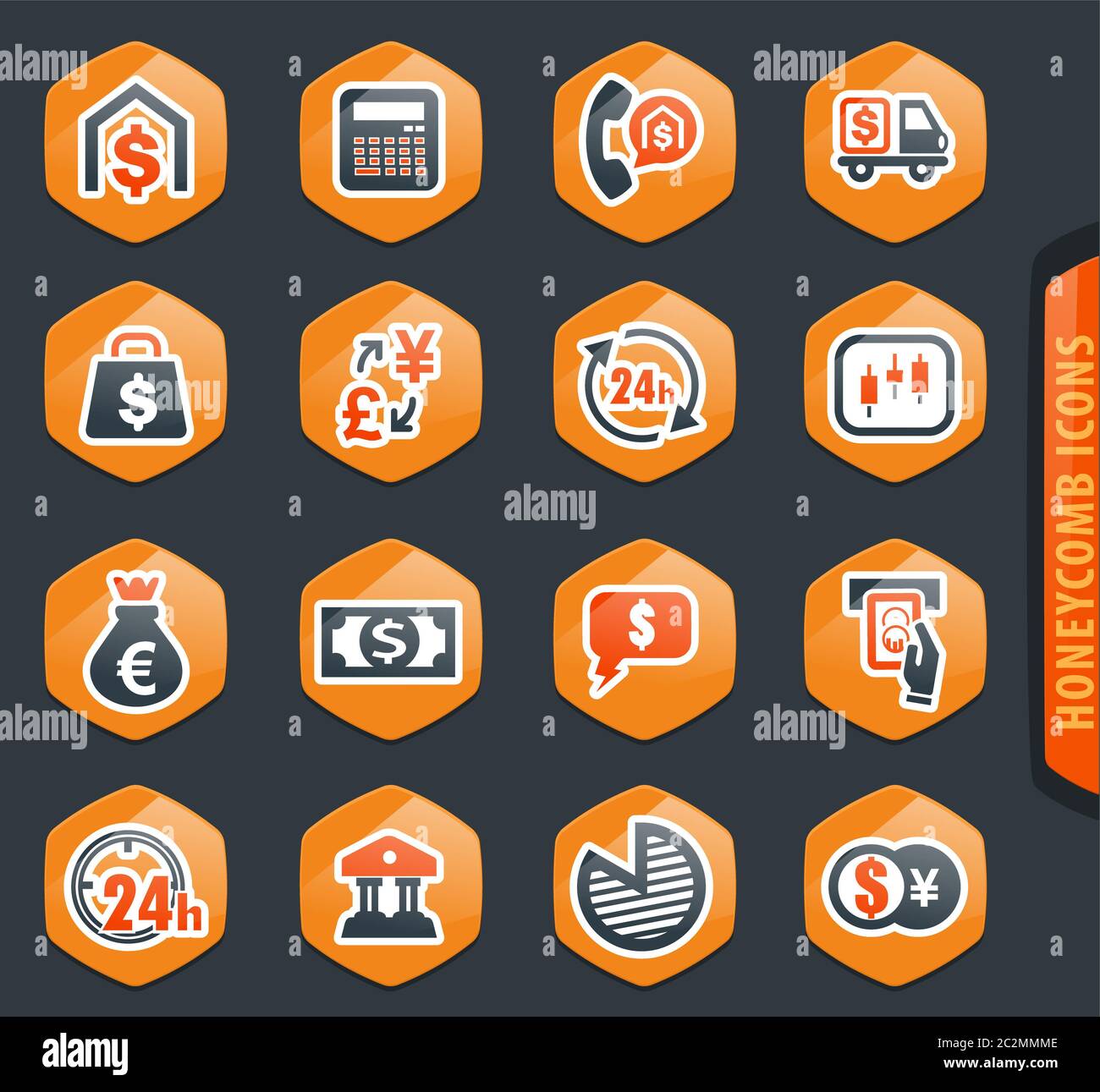 Currency exchange vector icons for user interface design Stock Photo ...