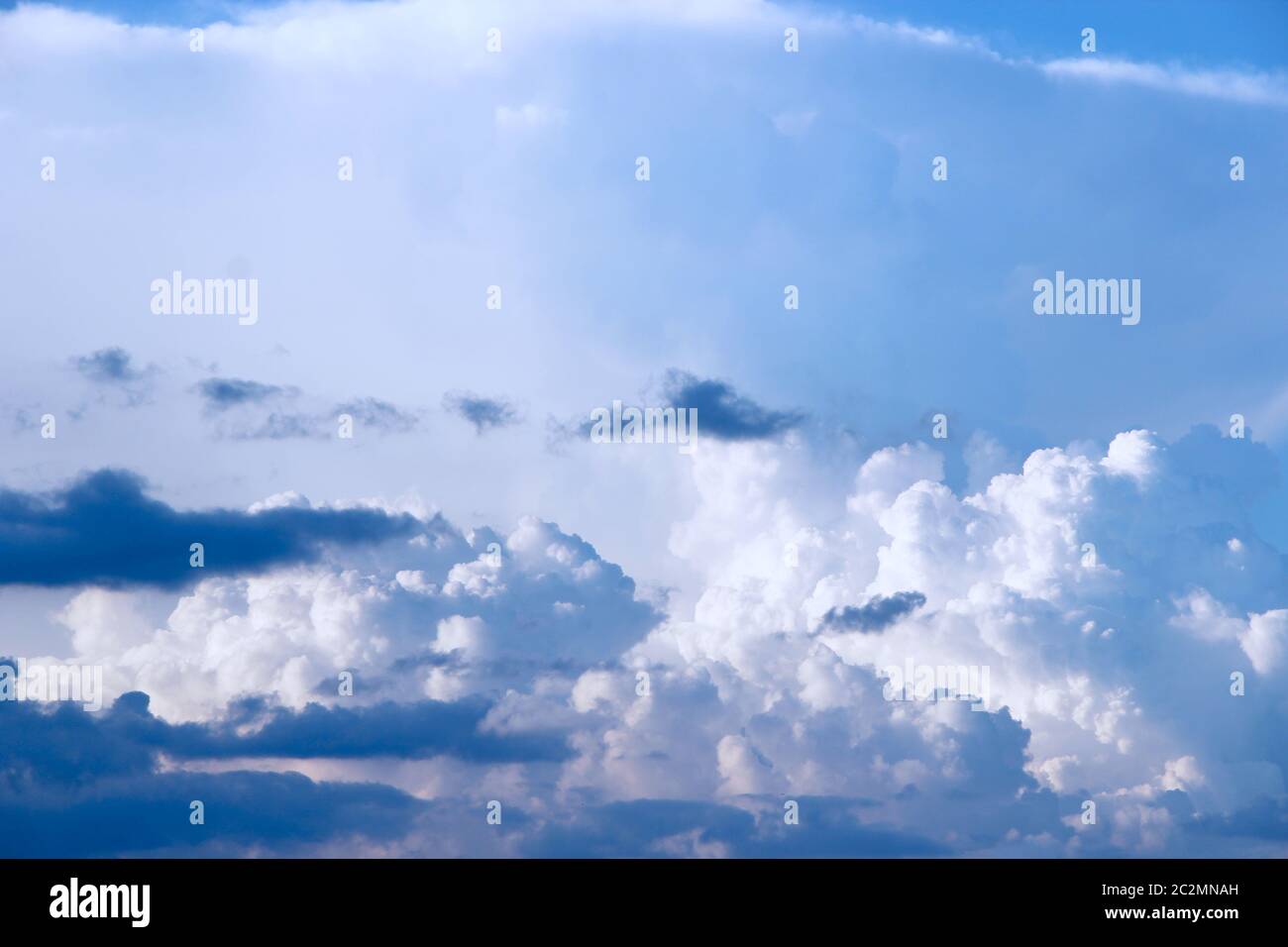 beautiful white clouds on blue sky background Stock Photo - Alamy