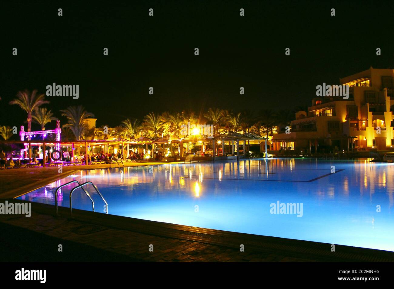 Pool with lights hi-res stock photography and images - Alamy