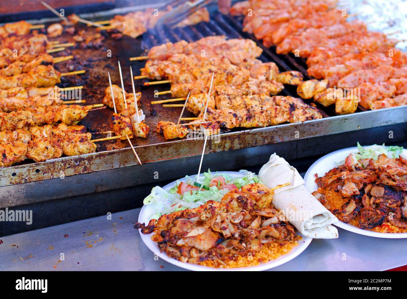 Barbeque on a stick hi-res stock photography and images - Alamy