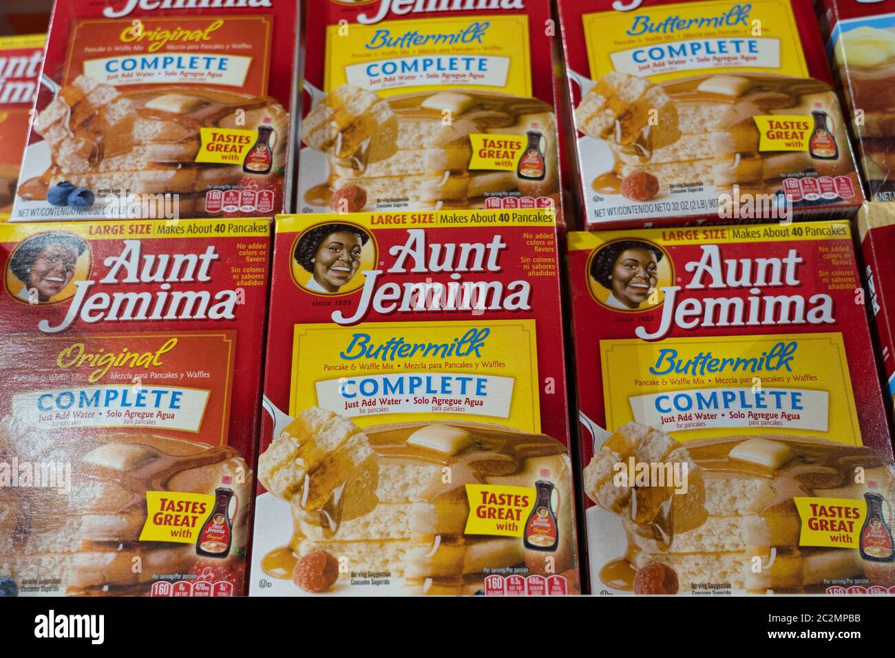 Aunt jemima hi-res stock photography and images - Alamy