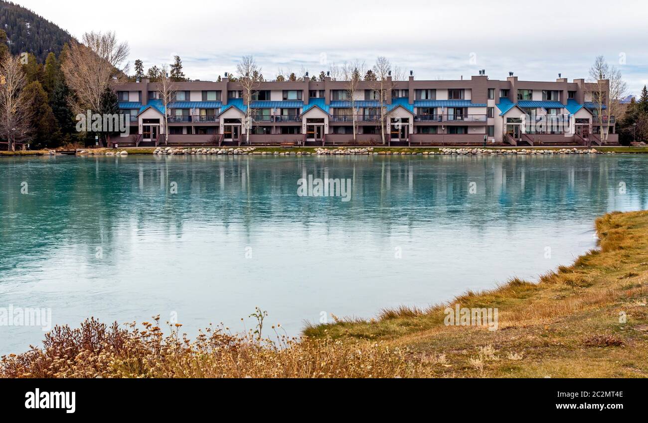 Autumn day in Colorado at the Keystone resort,United States of America ...