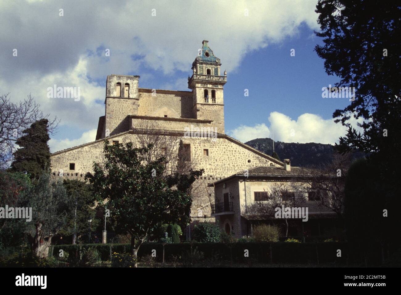 Valldemossa Monastery. Majorca Stock Photo - Alamy