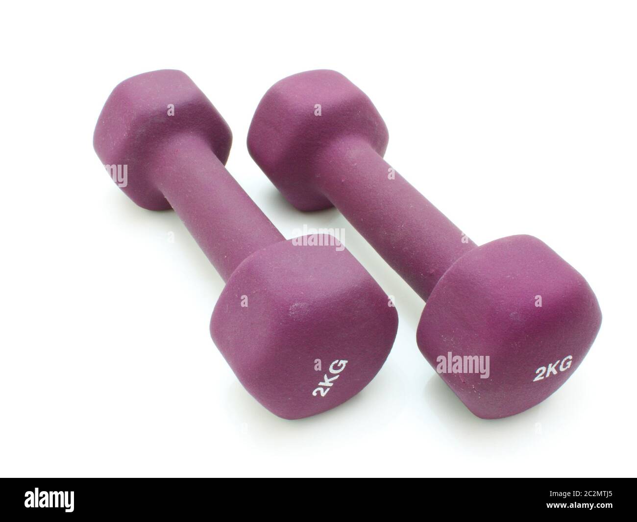 Purple dumbbell Cut Out Stock Images & Pictures - Alamy