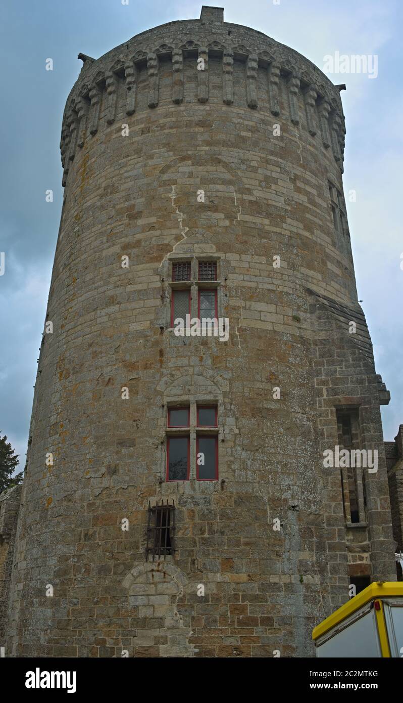 Medieval Round Castle Tower