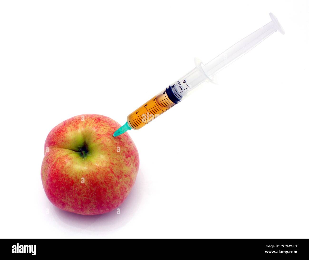 Fresh red apple isolated Stock Photo - Alamy