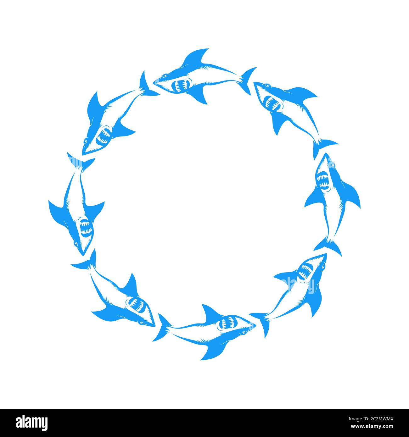 Oceanic background vector Cut Out Stock Images & Pictures - Alamy